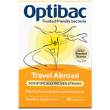 Optibac Probiotics for Travel - As Recommended on TripAdvisor