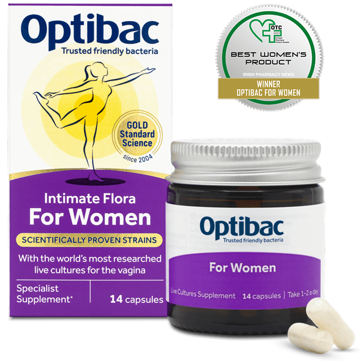 Optibac Probiotics For Women | Intimate Flora | Best Researched
