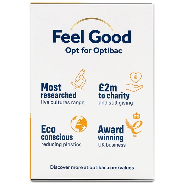 Optibac Probiotics for Travel - As Recommended on TripAdvisor