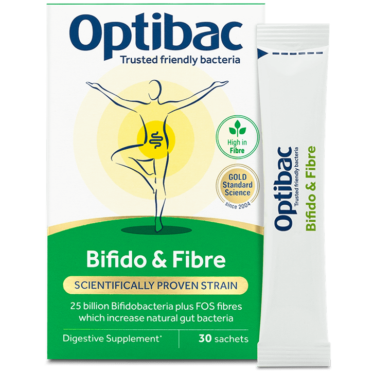 Bifido & Fibre Probiotics - Contains Prebiotics For Regularity