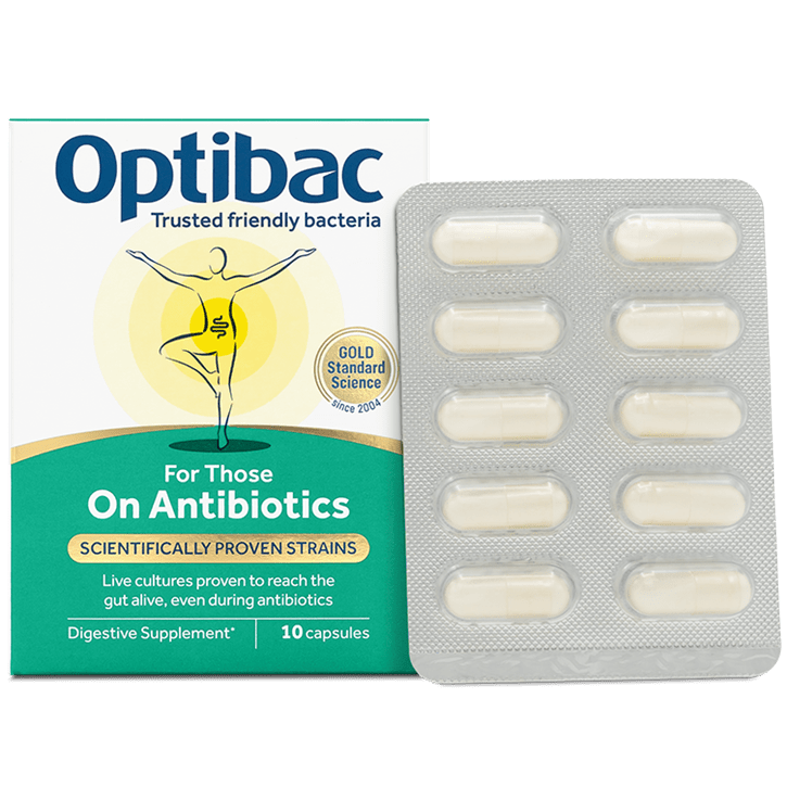 Optibac Probiotics for Antibiotics - Proven Alongside Antibiotics