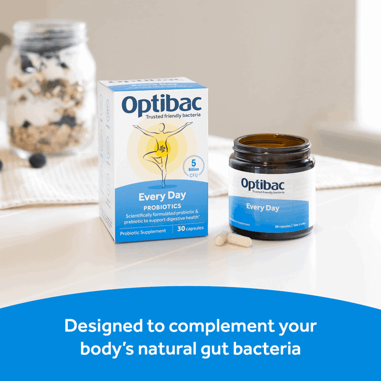 Optibac Probiotics | Every Day Supplement | 30 Capsules