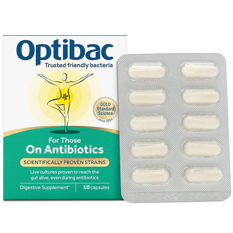 Optibac Probiotics for Antibiotics - Proven Alongside Antibiotics