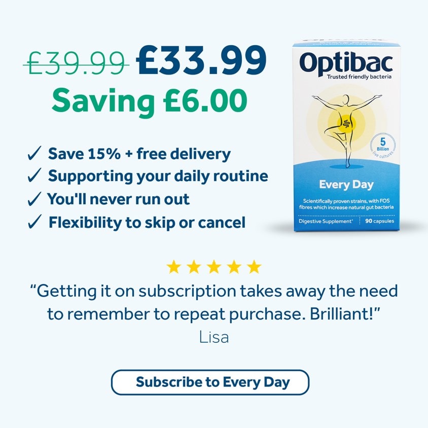 Subscribe & Save On Your Favourite Optibac Supplements